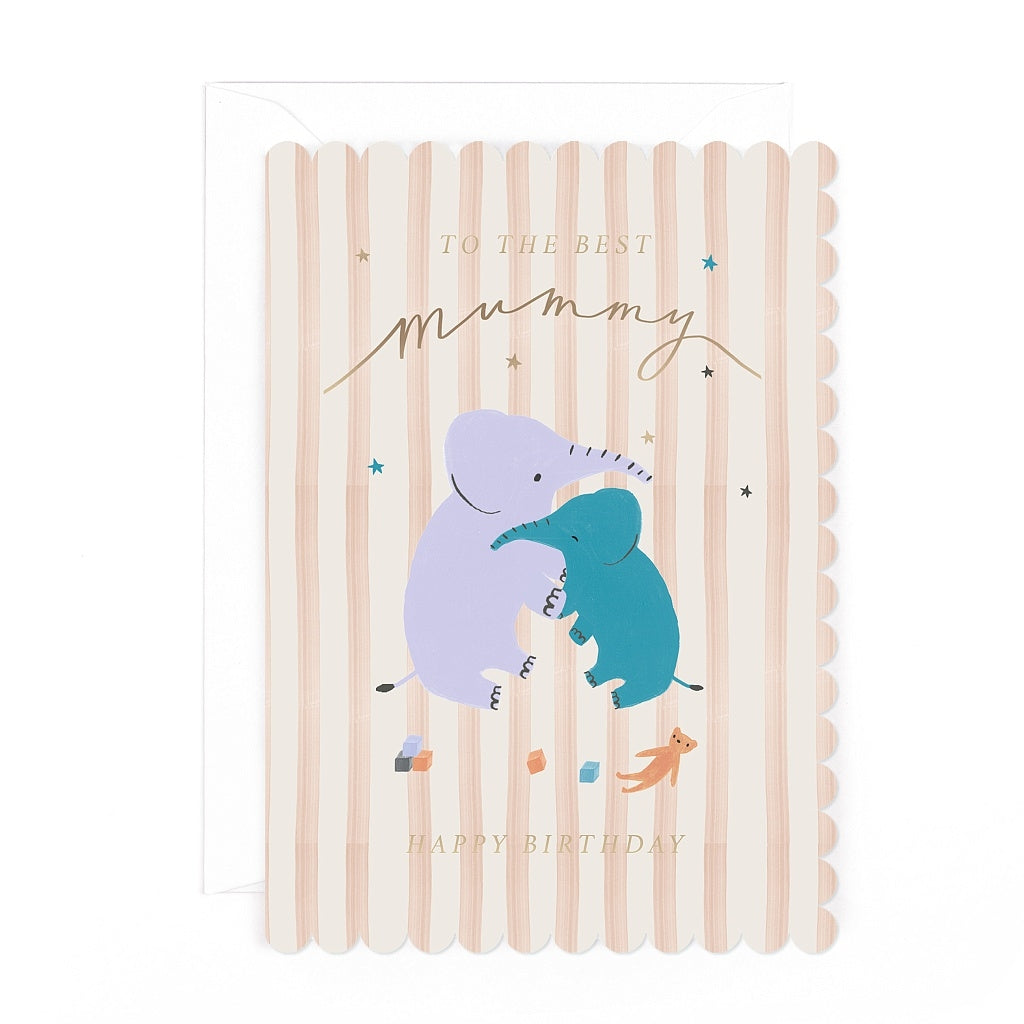 Fluffy & Fancy Best Mummy Birthday Card – Aurelie and Rose