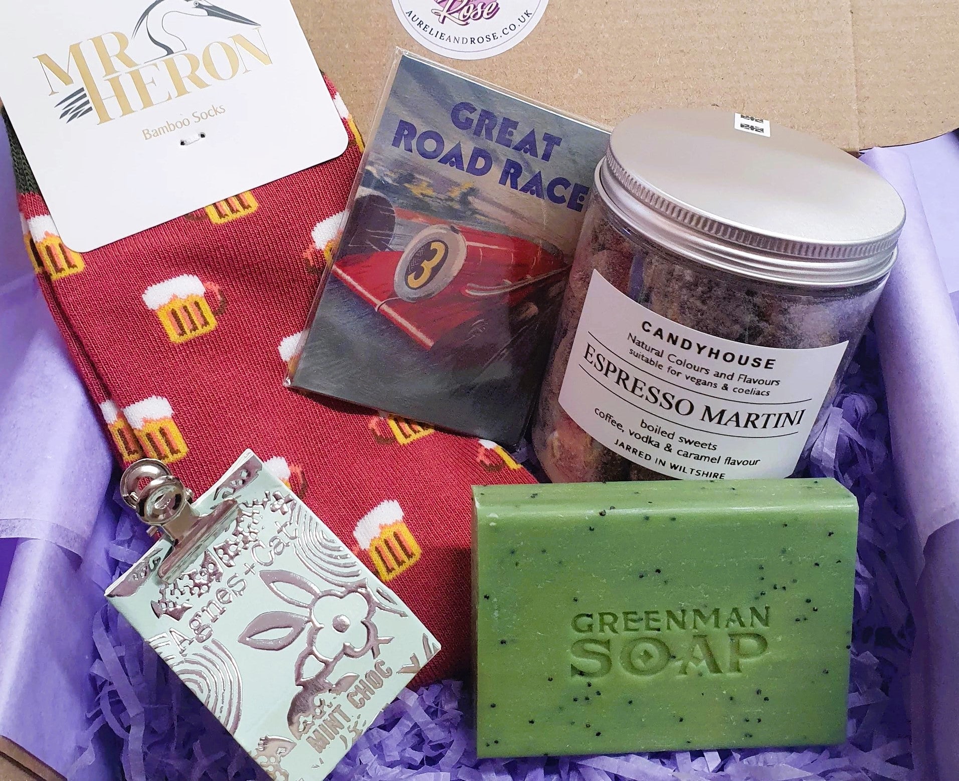 The Manly One Gift Box – Aurelie and Rose