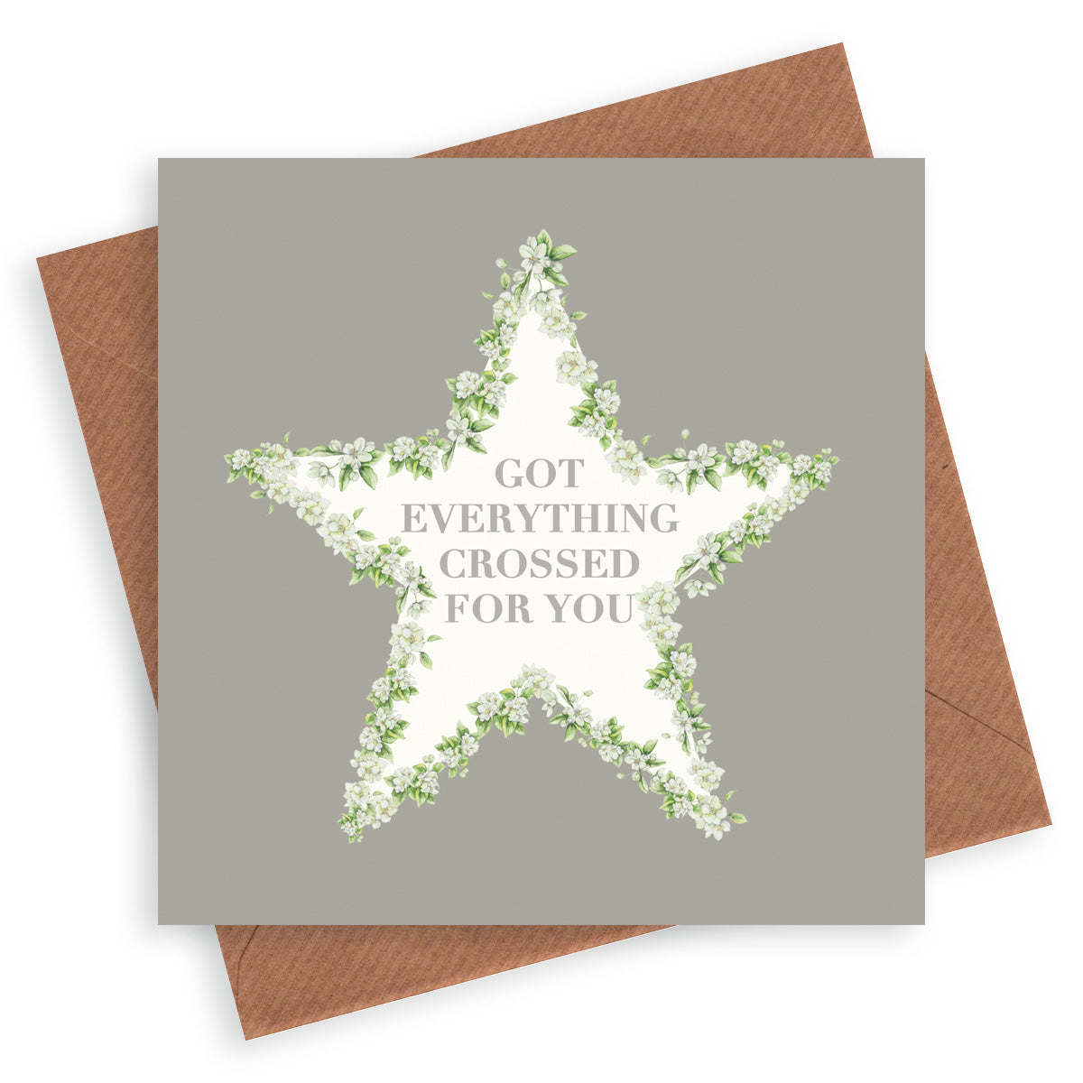 Vintage Sentiments Everything Crossed Card – Aurelie and Rose