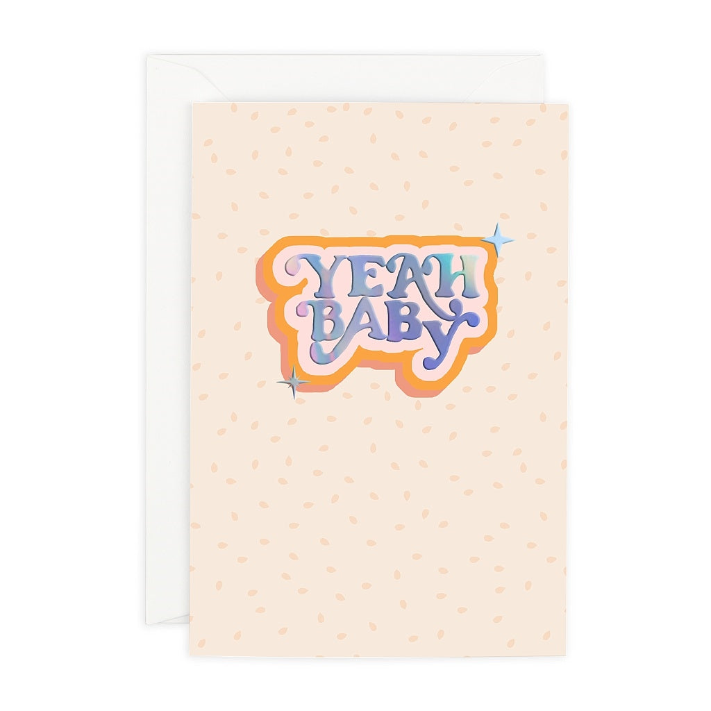 Funky Town Yeah Baby Card – Aurelie and Rose