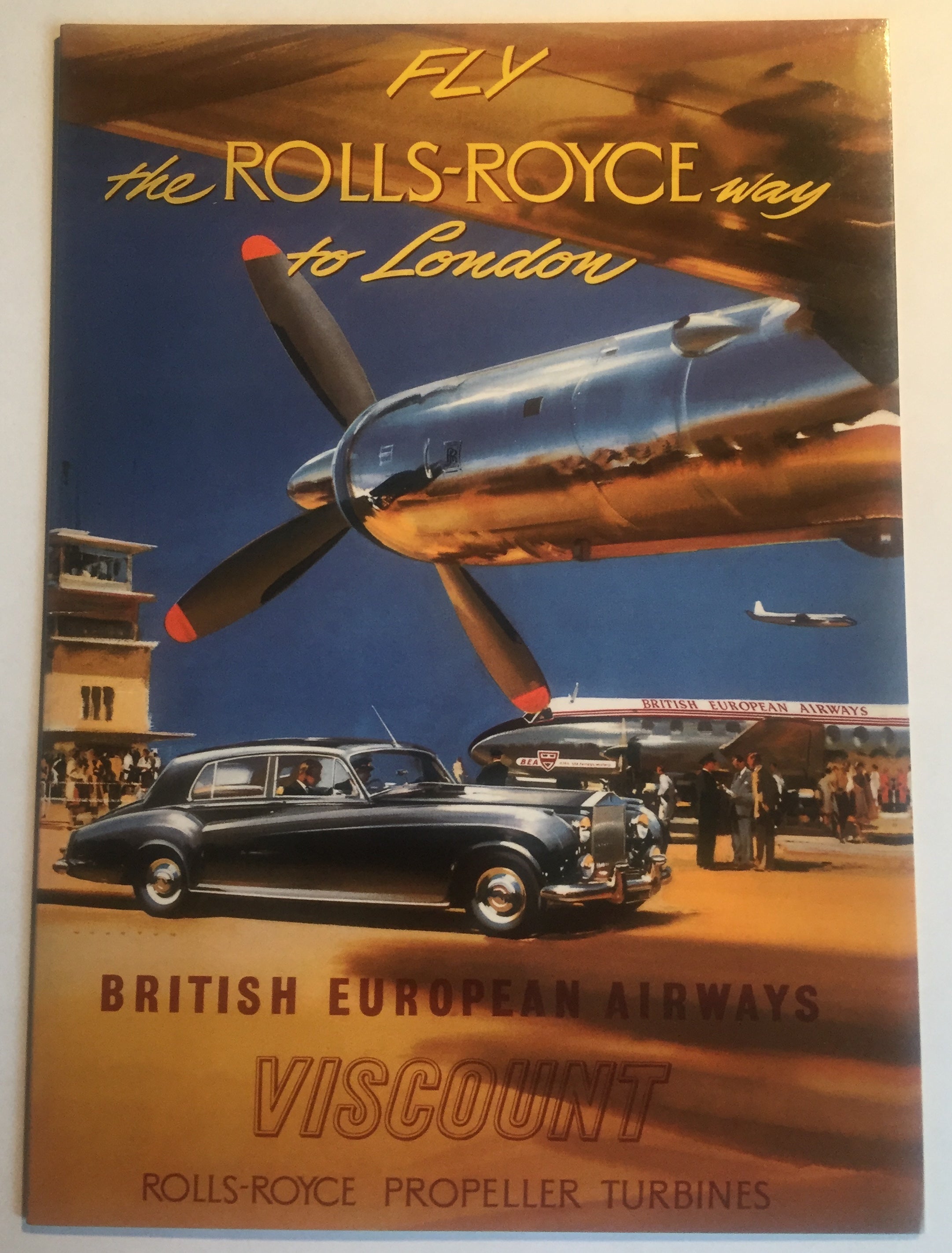 Visoni Fly Rolls Royce Card – Aurelie and Rose