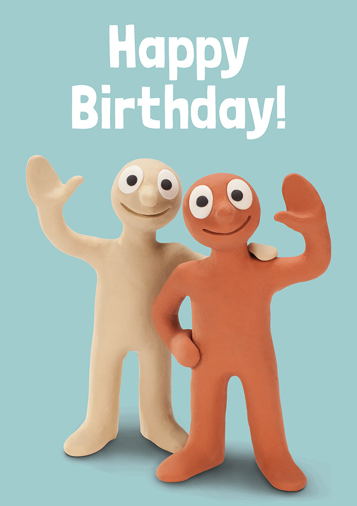 Morph Happy Birthday Waving Card – Aurelie and Rose
